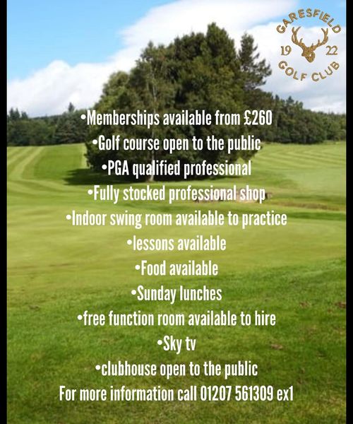 Club News - Garesfield Golf Club